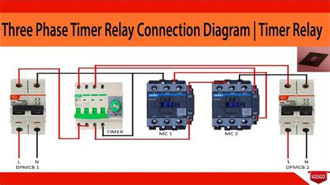 Timer Relay Connection Diagram Automatic Timer Relay Using A