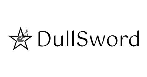 DullSword S Blog