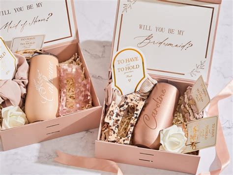 Personalized Bridesmaid Proposal Box Wedding Gift For Etsy