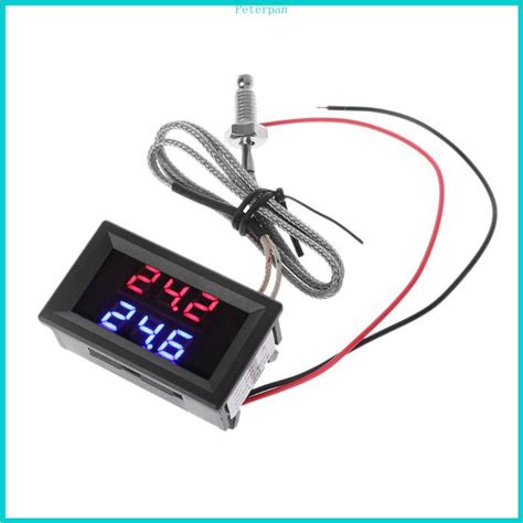 RPAN Digital Temperature Meter LED Display K Type Thermocouple Temp Sensor Durable Shopee Malaysia