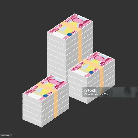Cfa Franc Beac Vector Illustration Billets De Banque En Monnaie En