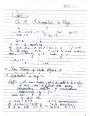 Ring Theory Pdf Course Hero