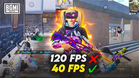 40 Fps Player Destroying Whole Lobby Aggressive 1v4 Clutches Bgmi