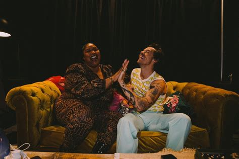 Hl Daily Media On Twitter Harry Backstage With Lizzo For The Final