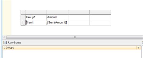 Reporting Services Ssrs Summarized Report Stack Overflow