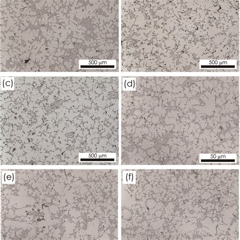 Microstructure Of The Examined Alloys Morphology Of Primary Dendrite Download Scientific