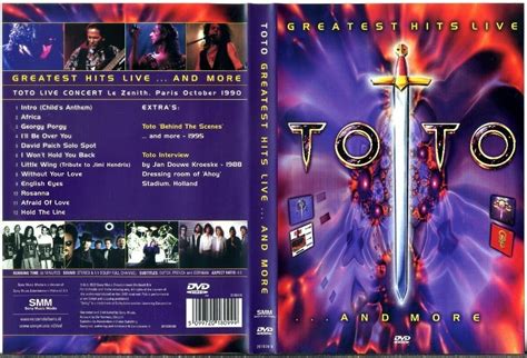 Toto Greatest Hits Live And Concert At Le Zenith Paris 1990 Two Versions
