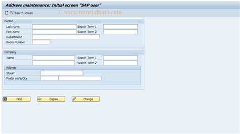 PBR SAP Tcode Responsible Persons Addresses PBR SAP Tcode Responsible Persons Addresses