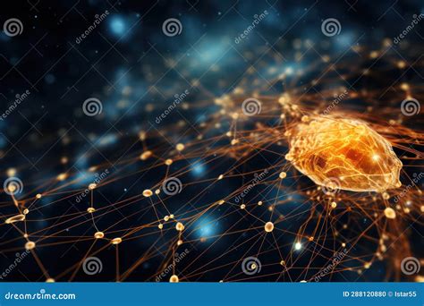 Sparks Of Synapses Artificial Intelligence Brain Synaptic Activity