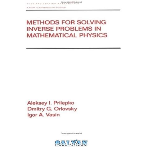 خرید و قیمت دانلود کتاب Methods For Solving Inverse Problems In