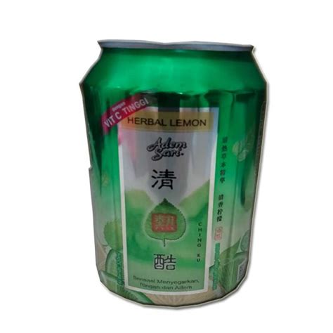 Jual Adem Sari Chingku Sparkling Herbal Lemon Can Ml Kaleng Di Seller Kedai Pa Jada Bakti