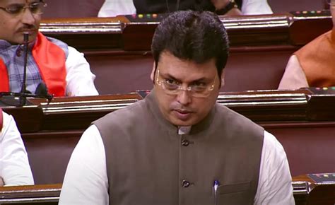 Tripura Mp Biplab Kumar Deb Urges Additional Funds For Tripura Sundari