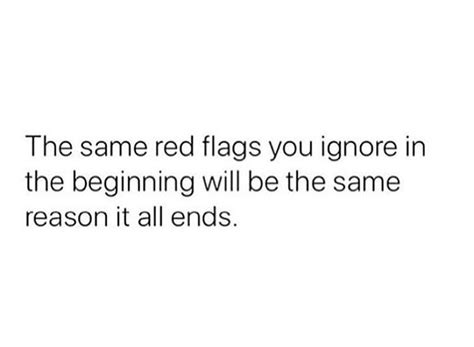 Never Ignore Red Flags Again