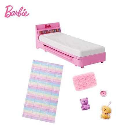 Promo My First Barbie Furniture Bedtime Playset Mainan Accesories