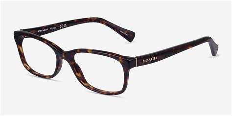 Coach Hc6089 Cat Eye Dark Tortoise Frame Eyeglasses Eyebuydirect Canada