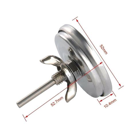 50 500 Bbq Thermometer Celsius Rvs Barbecue Bbq Ro Vicedeal