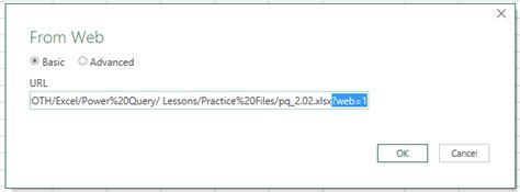 Get Data From Onedrive Or Sharepoint With Power Query My Online