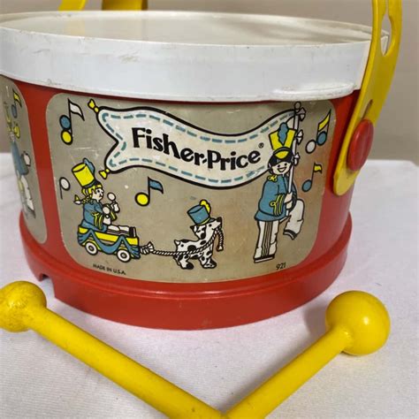 Vintage Fisher Price Drum 1979