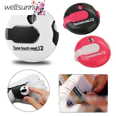 Wellsunny Mini Golf Score Counter Clicker Scorekeeper Scoring Clip On