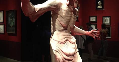 Left A Little T At Guillermo Del Toros Exhibition Collection At The