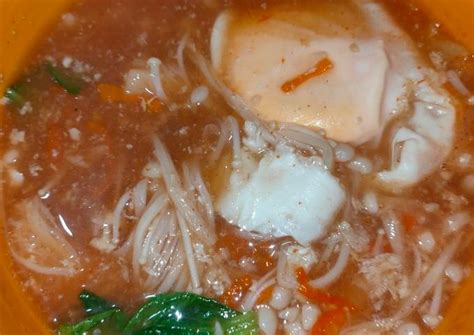 Resep Jamur Enoki Kuah Oleh Choirun Nisa Cookpad