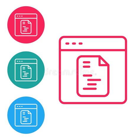 Line Programming Icons Circle Stock Illustrations 334 Line Programming Icons Circle Stock