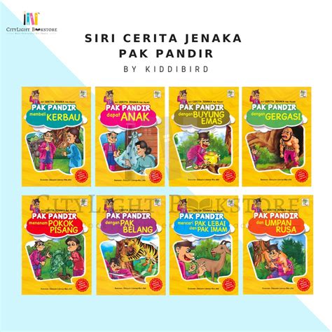 CITYLIGHT Buku Cerita Siri Cerita Jenaka Pak Pandir Shopee Malaysia