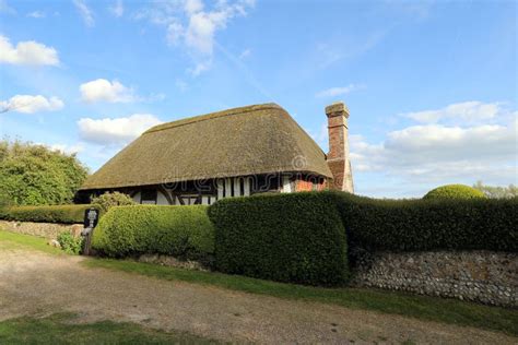 Alfriston Clergy House In Alfriston East Sussex England Editorial