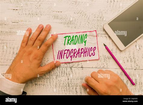 Conceptual Hand Writing Showing Trading Infographics Concept Meaning