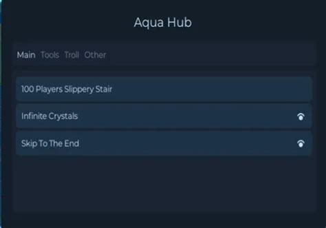UPD Player Slippery Stairs Script INF Crystals Free Tools Roblox Scripter