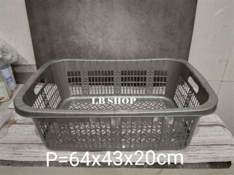 Jual Keranjang Baju Laundry Silver Besarkeranjang Setrikabaju Kotor
