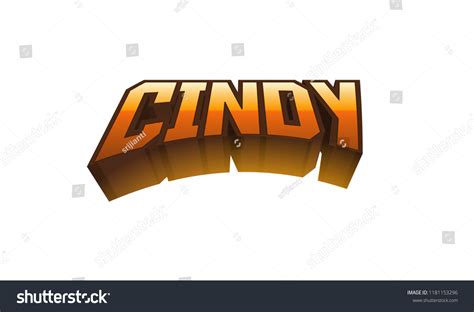 Cindy Popular Nick Name Arround World Stock Illustration 1181153296 Shutterstock