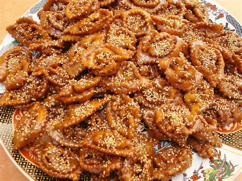 Moroccan Chebakia Recipe Sesame And Honey Cookies