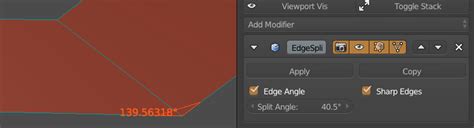 Edge Split Modifier Edge Angle Modeling Blender Artists Community