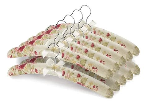 Perchas Acolchadas De Satén Glcon Para Ropa De Mujer De 40 C Meses