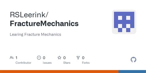 FractureMechanics Main Untitled Ipynb At Master RSLeerink FractureMechanics GitHub