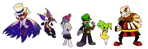 Super Paper Mario Villains 3 By Miju22 On Deviantart