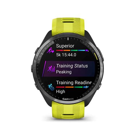 Forerunner 965 GPS Triathlon Smartwatch For Runner Yellow Sports