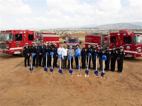Beaumont Breaks Ground On New Fire Station For West Side Banning Ca