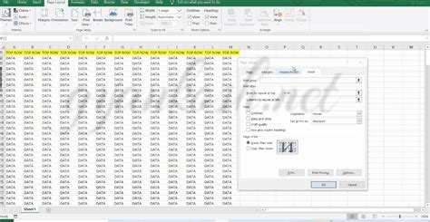 How To Print Top Row On Top Of Every Page In Excel Gyankosh