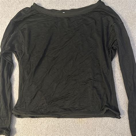 Super Cute Olive Green Lululemon Long Depop