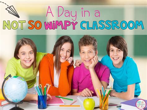 Diary Of A Not So Wimpy Teacher A Day In A Not So Wimpy Classroom How