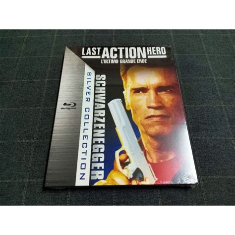 Blu Ray ภาพยนตร์แอ็คชั่นแฟนตาซีผจญภัยสุดฮา Last Action Hero คนเหล็ก