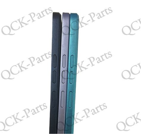 For Tecno Pop 7 Bf6 Battery Door Cover Rear Case Back Housing Side
