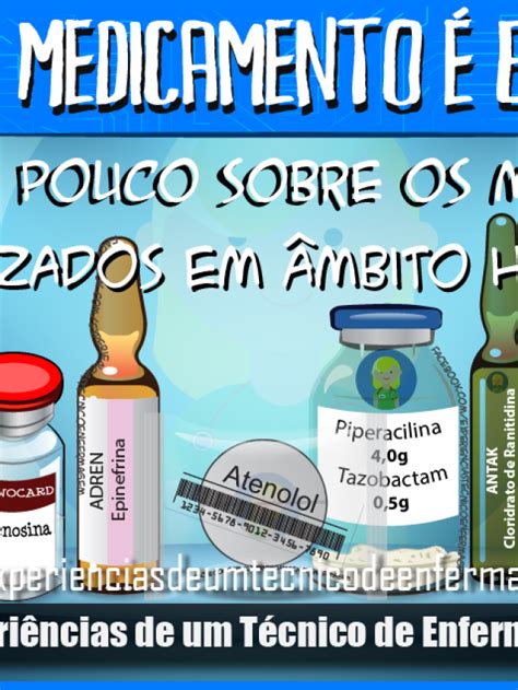 Que Medicamento é Esse Enfermagem Ilustrada