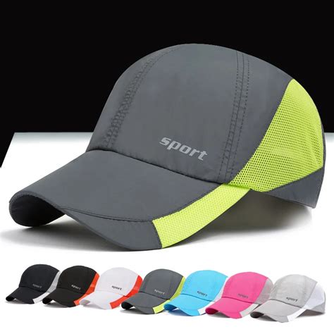 Fashion Cotton Breathable Mesh Baseball Cap Male Sport Hats Summer Cool