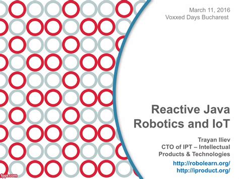 pdf reactive java robotics and iot ipt intellectual iproduct