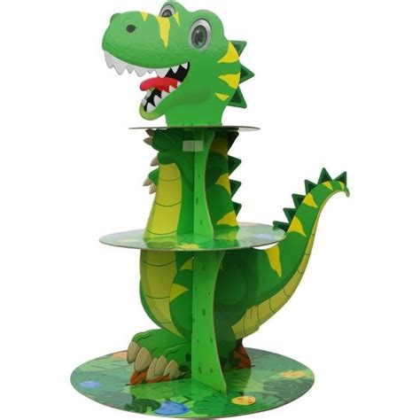 Présentoir Cupcakes Dinosaure Présentoir Cupcakes Amusant Fête