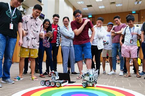 The Battle Was On 💥🥋🤖 Our First Nus School Of Computing Facebook