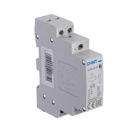 Контактор Chint 20А 220В 1шт купить с доставкой по выгодным ценам в интернет магазине Ozon